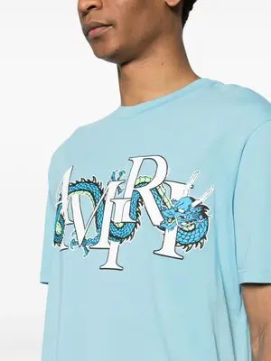 Amiri Logo-print Cotton T-shirt