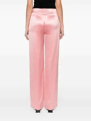 Magda Butrym High-waisted Wide-leg Trousers - Pink