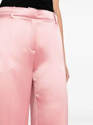 Magda Butrym High-waisted Wide-leg Trousers - Pink