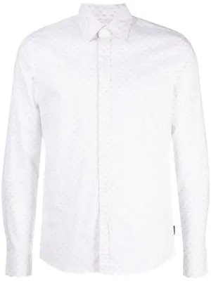 Michael Kors Logo-print Poplin Shirt