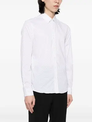 Michael Kors Logo-print Poplin Shirt
