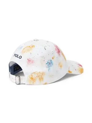 Polo Ralph Lauren Spray-paint Effect Cotton Cap