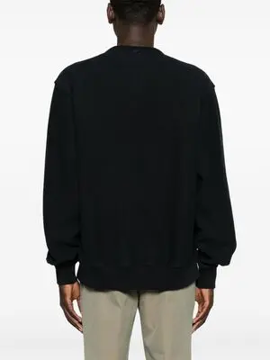 Burberry Ekd-patch Cotton Sweatshirt