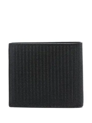 Giorgio Armani Wavy-embossed Bi-fold Wallet