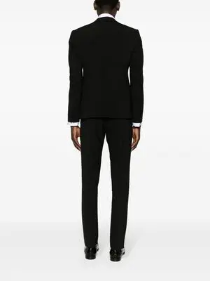 Emporio Armani Single-breasted Tailored Suit - Black