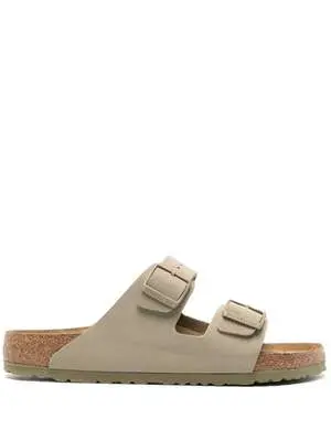 BIRKENSTOCK Arizona Leather Sandals - Neutrals