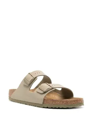 BIRKENSTOCK Arizona Leather Sandals - Neutrals