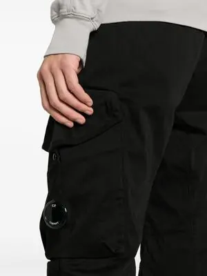 C.P. COMPANY Logo-appliqué Cargo Trousers