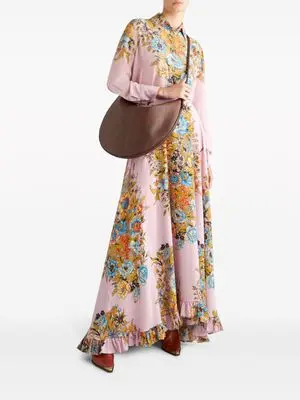 Etro Floral-print Maxi Skirt