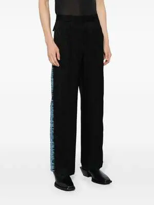 Ahluwalia Panelled Straight-leg Trousers
