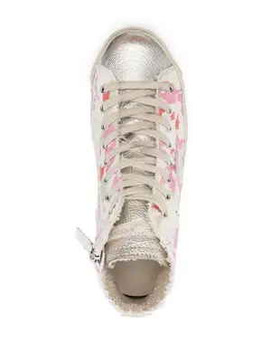 Philippe Model Abstract-pattern Print Sneakers - White