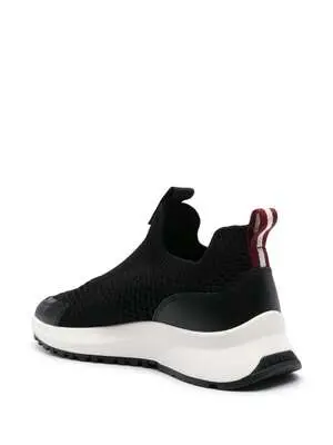 Bally Knitted Upper Slip-on Sneakers - Black