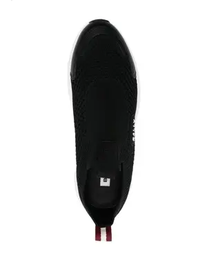 Bally Knitted Upper Slip-on Sneakers - Black