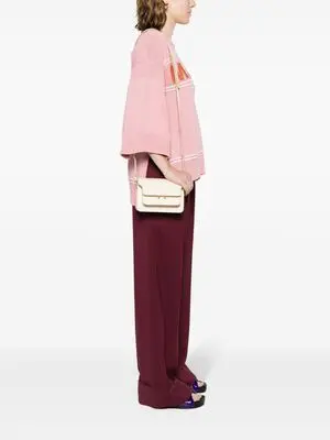 Marni Trunk Leather Crossbody Bag