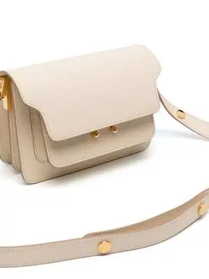 Marni Trunk Leather Crossbody Bag