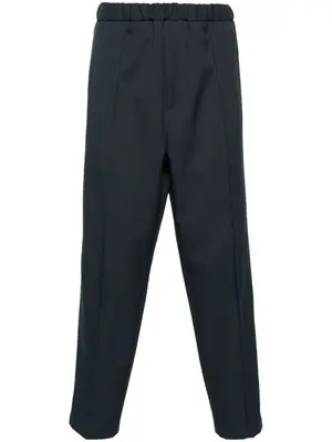 JIL SANDER Elasticated-waist Tapered Trousers
