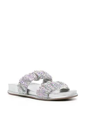 LE SILLA Pool Side Sandals - Silver