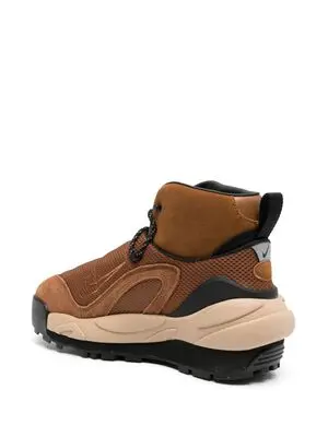 Nike X Sacai Magmascape Panelled Sneakers - Brown