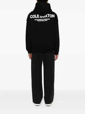 COLE BUXTON Logo-print Cotton Hoodie