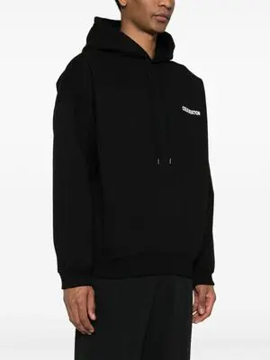 COLE BUXTON Logo-print Cotton Hoodie