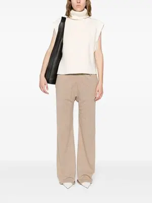 MAISON MARGIELA Straight-leg Knit Trousers