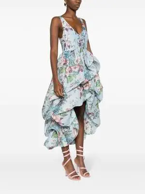 Zimmermann Floral-print Midi Dress