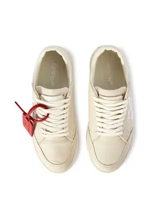 Off-White Vulcanized Canvas Sneakers