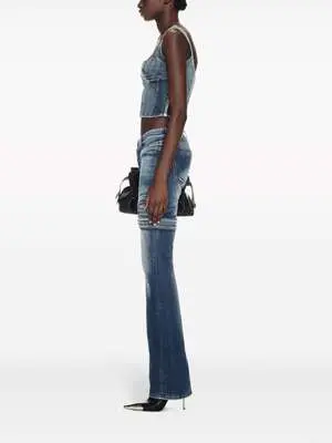 Off-White Bustier Denim Top