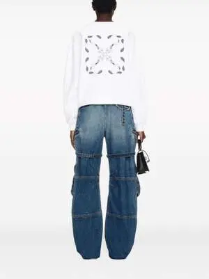 Off-White Bandana Embroidered Sweatshirt