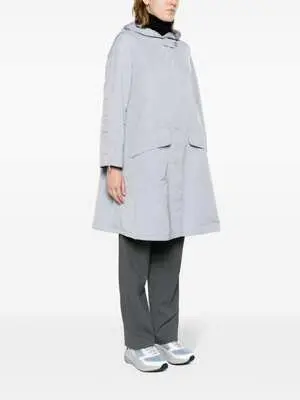 Giorgio Armani Logo Tape Detail Hooded Parka