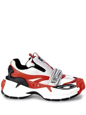 Off-White Glove Panelled Sneakers - Red