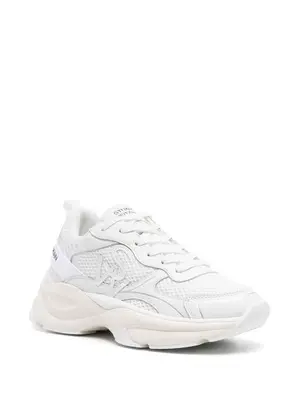 STUART WEITZMAN Logo-patch Mesh Chunky Sneakers - White