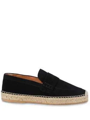 Off-White Bidarette Logo-print Suede Espadrilles