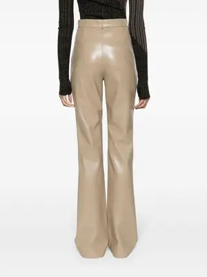 Nanushka Leena High-waisted Trousers - Neutrals