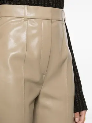 Nanushka Leena High-waisted Trousers - Neutrals