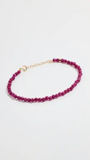 Jia Jia July Birthstone Bracelet