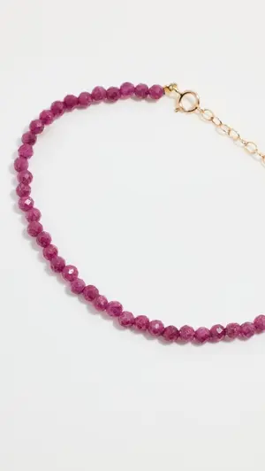 Jia Jia July Birthstone Bracelet