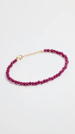 Jia Jia July Birthstone Bracelet