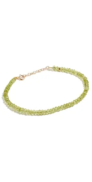 Jia Jia 14k August Birthstone Bracelet - August - Peridot