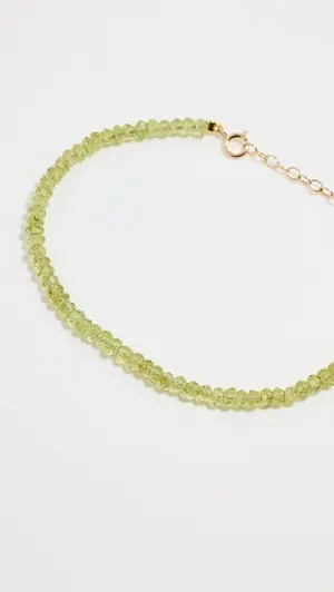 Jia Jia 14k August Birthstone Bracelet - August - Peridot