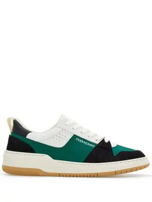 Ferragamo Color Blocked Sneakers For Men