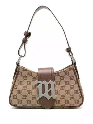MISBHV Monogram Jacquard Canvas Tote Bag