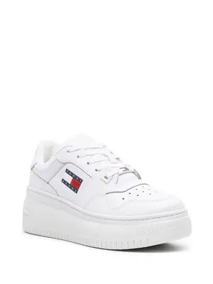 Tommy Hilfiger Retro Basket Leather Sneakers