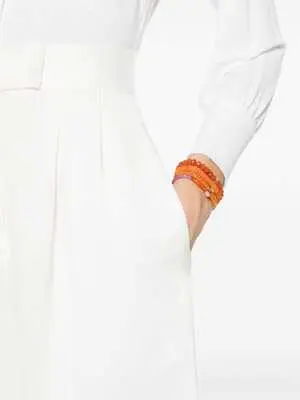 SYDNEY EVAN 14kt Yellow Opal Evil Eye Bracelet