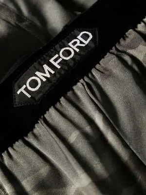 TOM FORD Camouflage Satin Pajama Pants