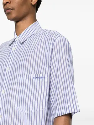 MARANT Labilio Striped Cotton Shirt