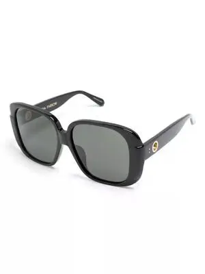Linda Farrow Mima Square-frame Sunglasses - Black