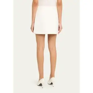 COURREGES Reedition Vinyl Mini Skirt - Black