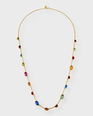 BEN-AMUN 24k Yellow Multi-stone Necklace - Gold