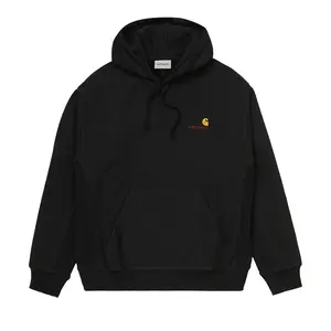 Carhartt Work In Progress Hooded American Script Sweatshirt